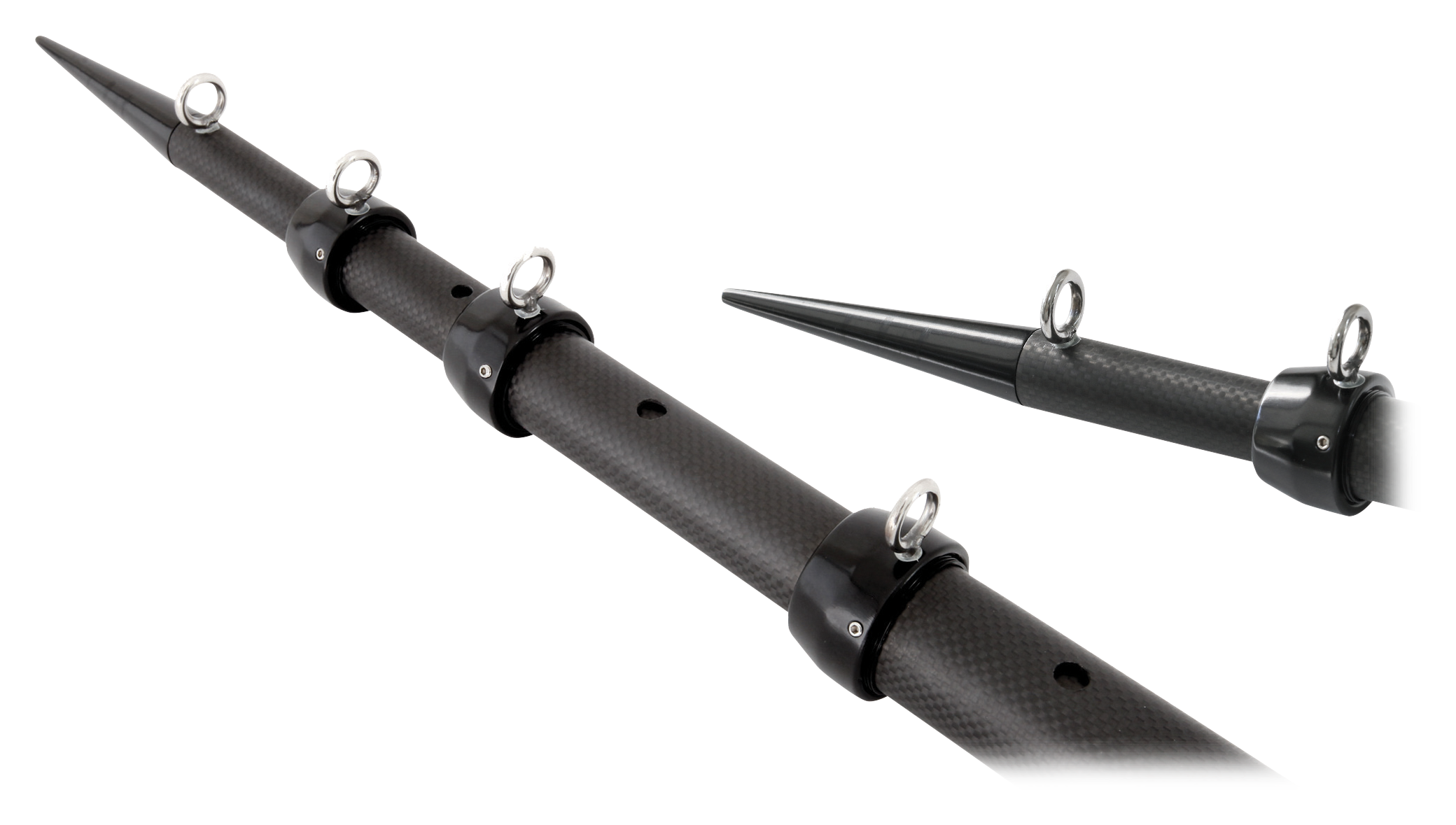 Tigress XD 3K Carbon Fiber Telescoping Outrigger Poles | Bass Pro Shops